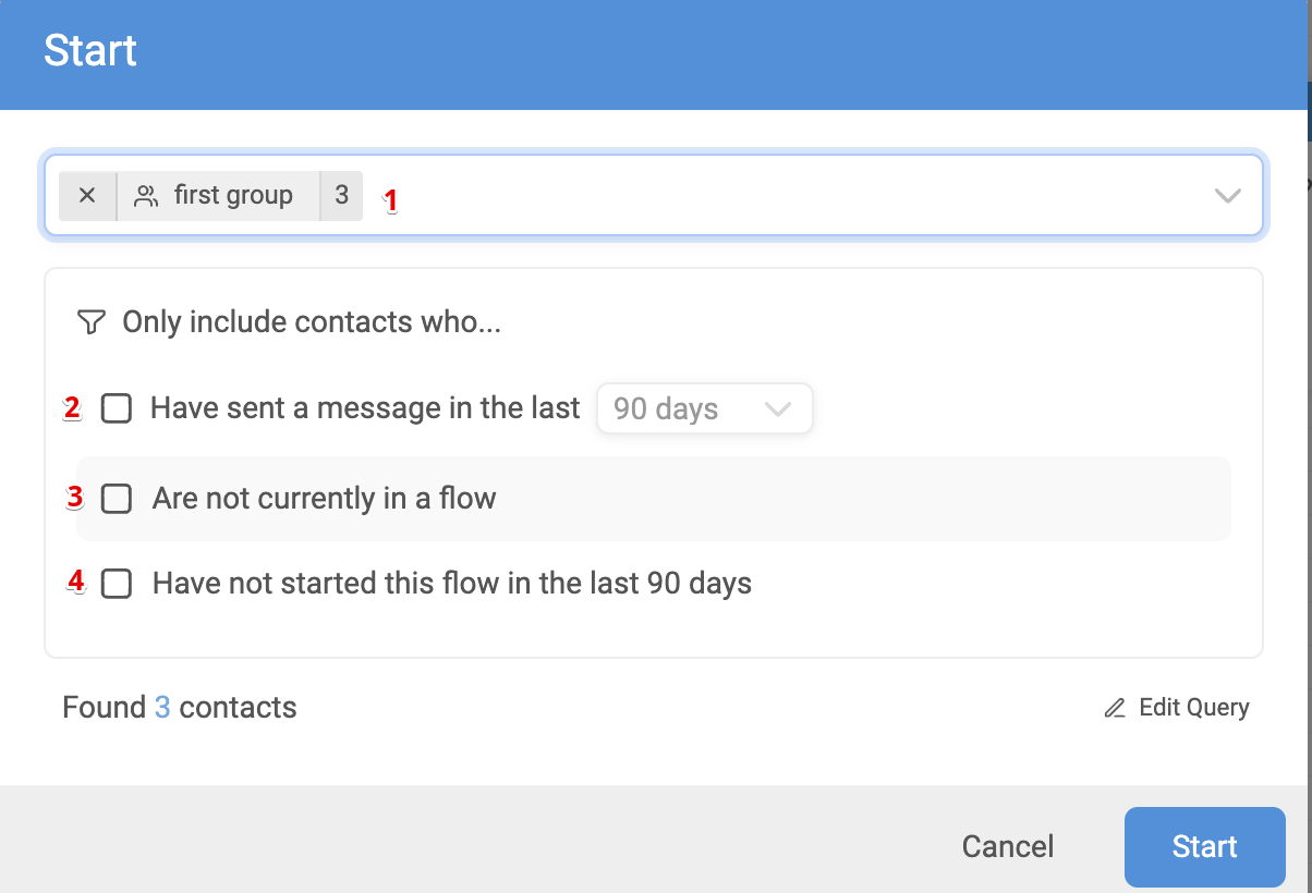 Starting a Flow | PrinceTech